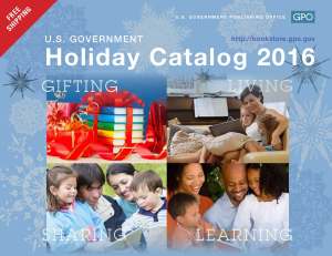 Great Gift Ideas from the Federal Government – Check Out Our New ...