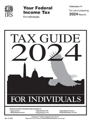 IRS Tax Guide 2024 | Government Book Talk